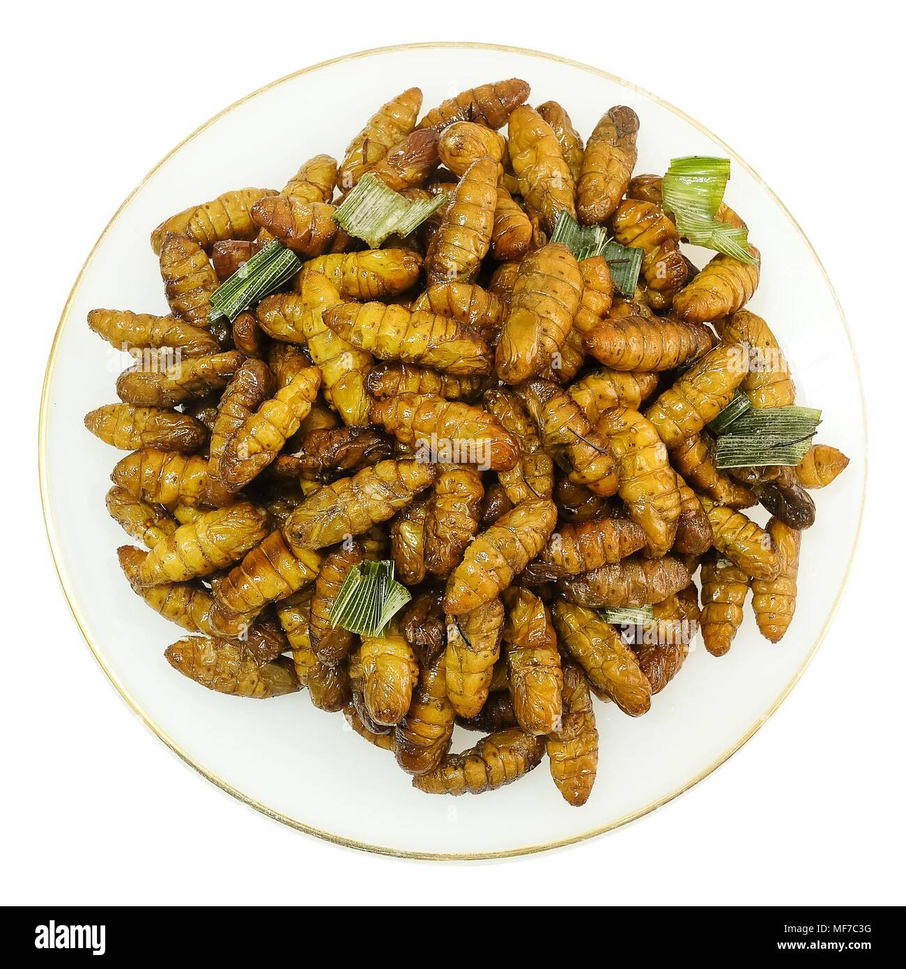Cuisine and Food, Top View of Thai Traditional Deep Fried Marinated ...