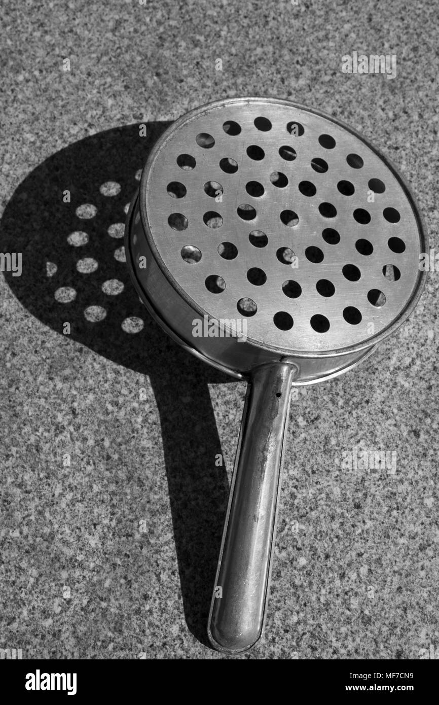 Food table from above Black and White Stock Photos & Images - Alamy