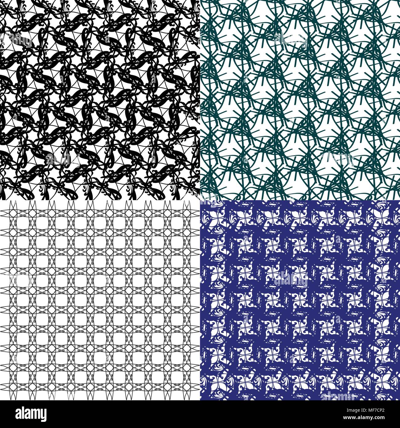 Set of pattern. Modern stylish texture. Repeating abstract background ...