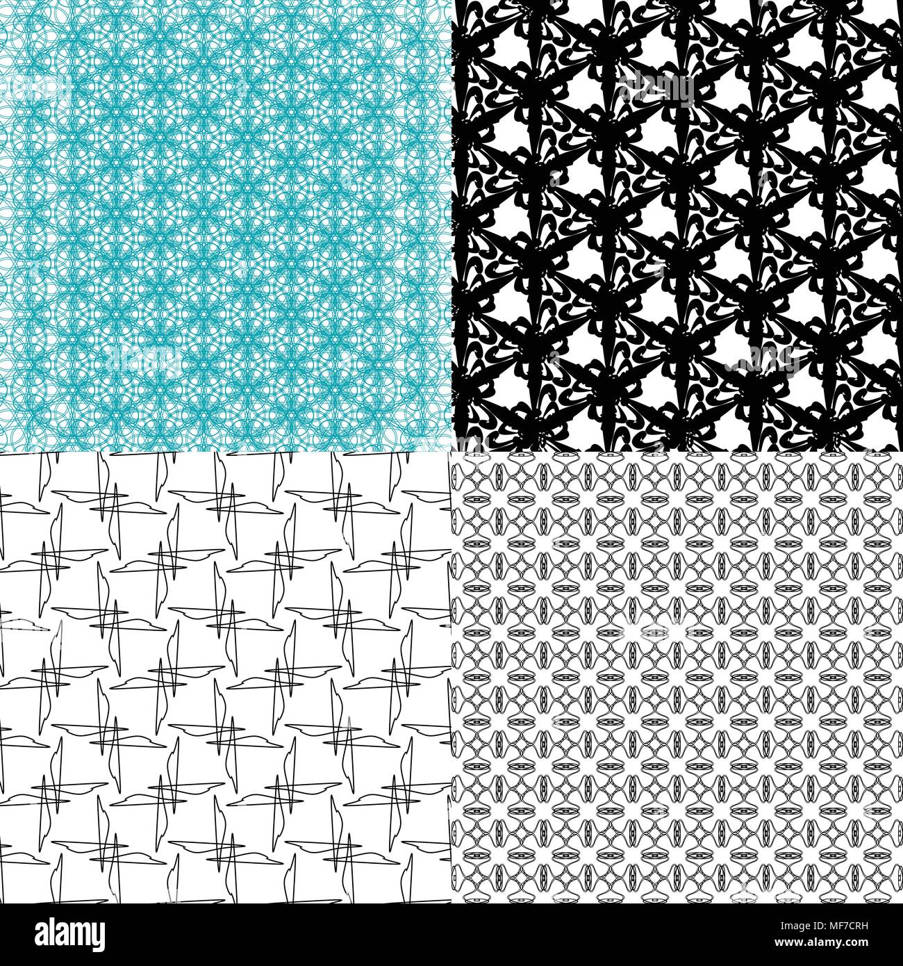 Set of pattern. Modern stylish texture. Repeating abstract background ...