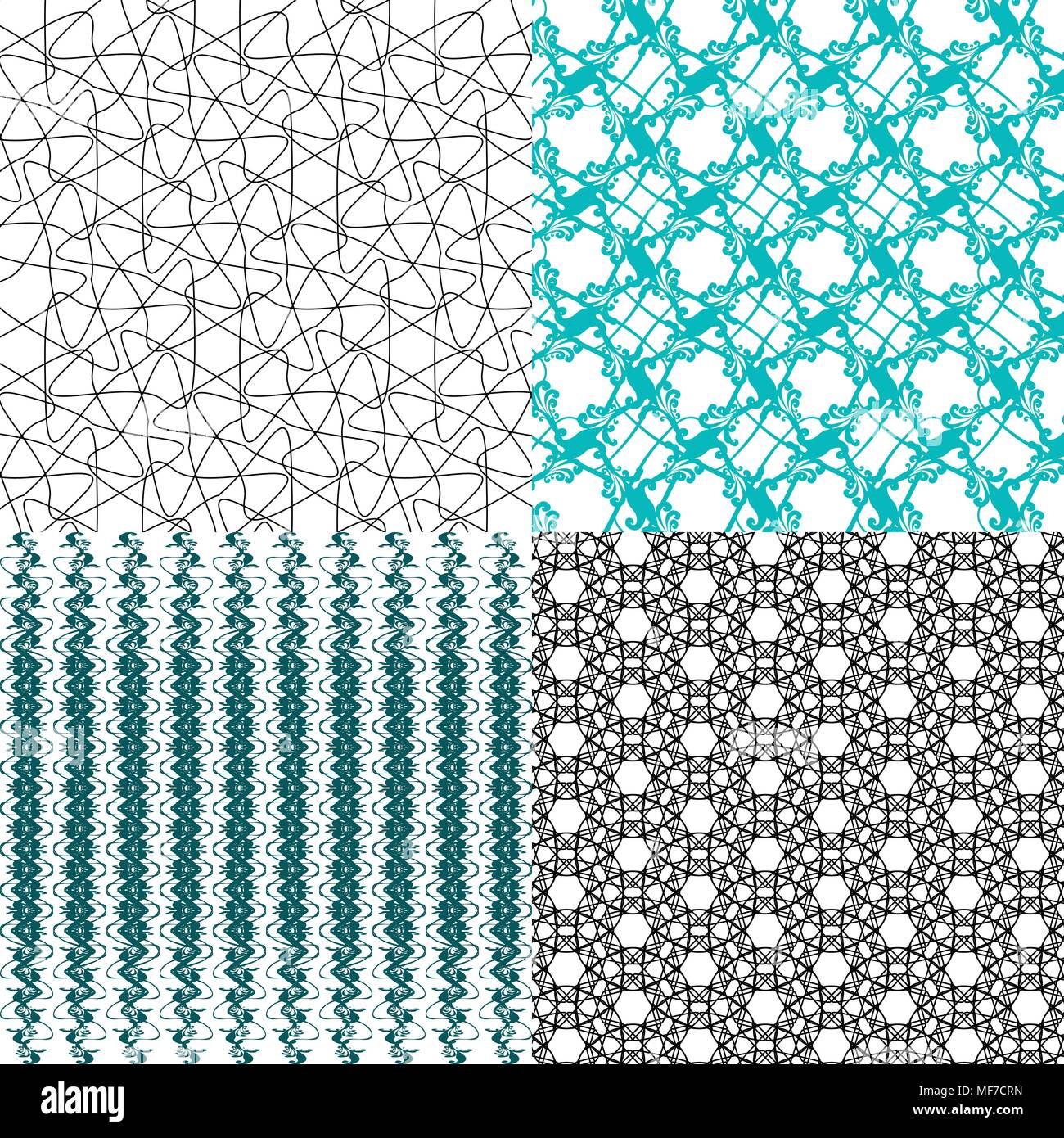 Set of pattern. Modern stylish texture. Repeating abstract background ...