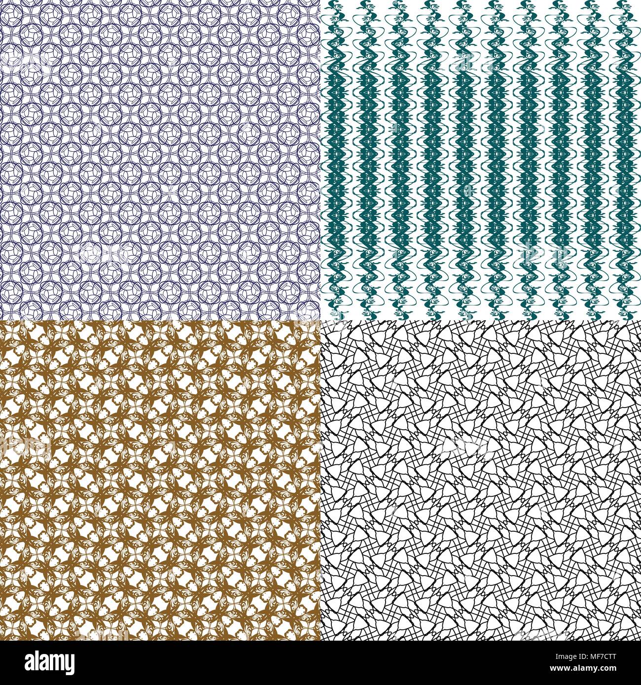 Set of pattern. Modern stylish texture. Repeating abstract background ...