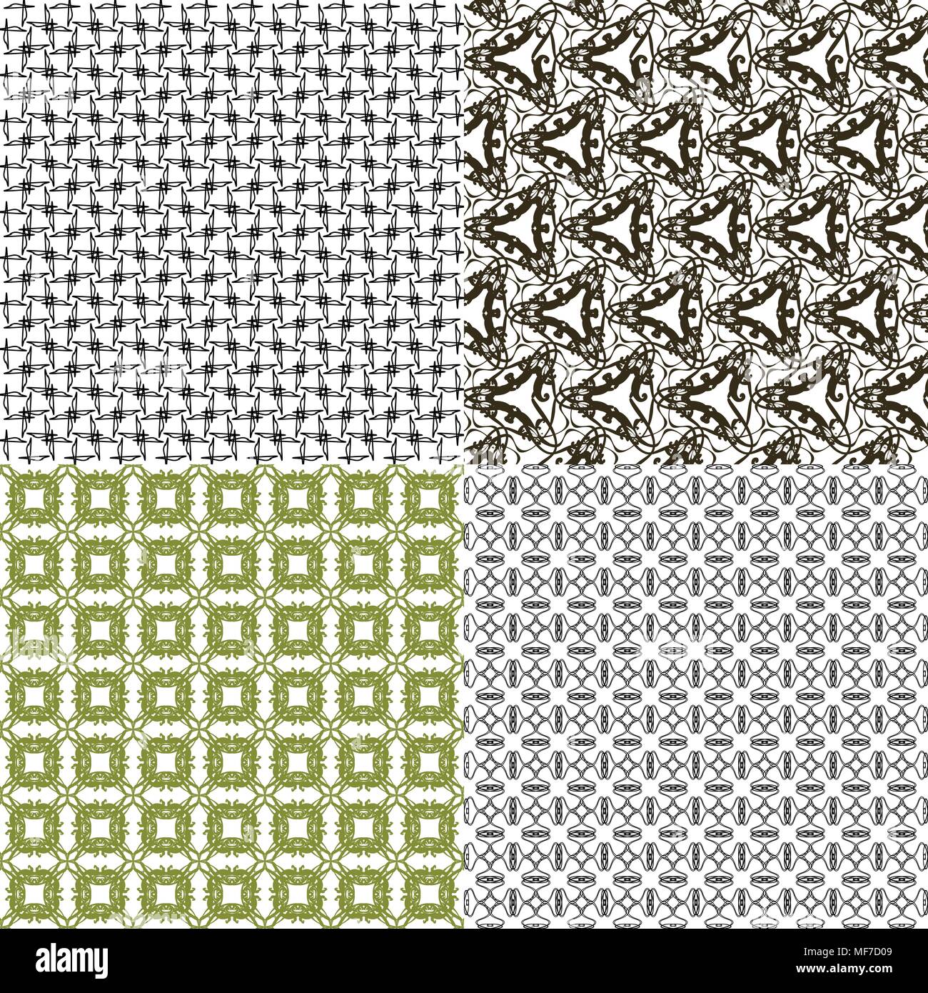 Set of pattern. Modern stylish texture. Repeating abstract background ...