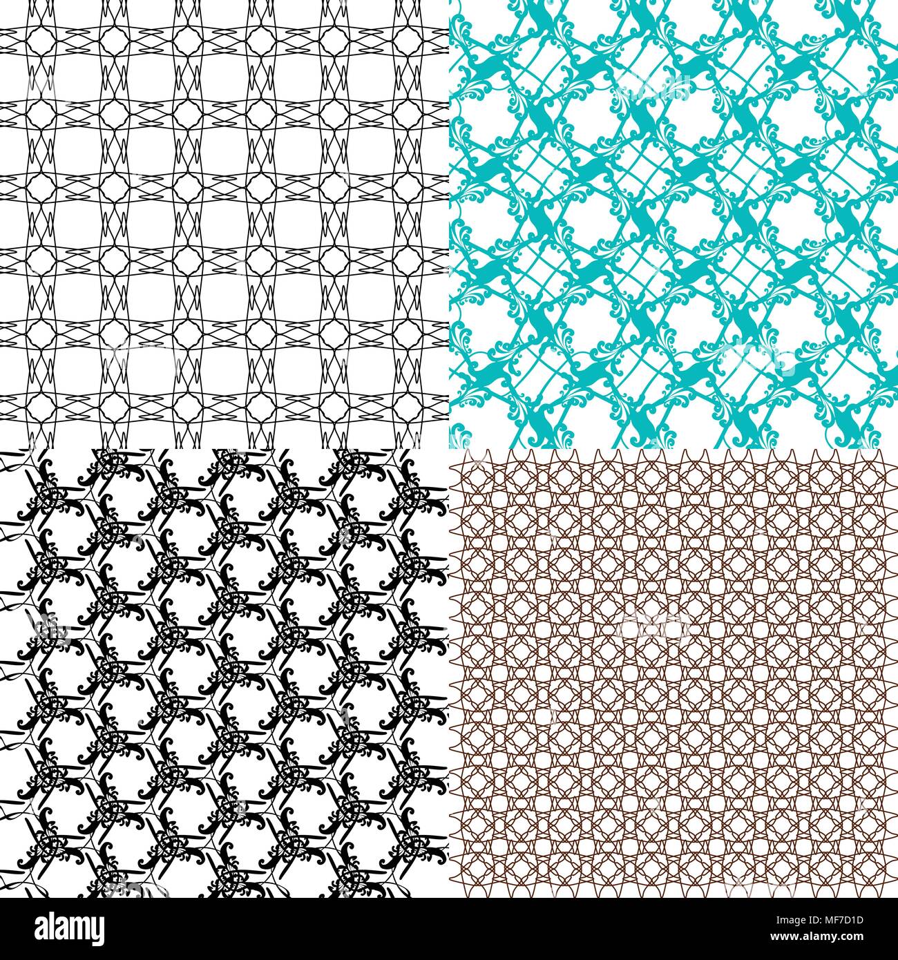 Set of pattern. Modern stylish texture. Repeating abstract background ...