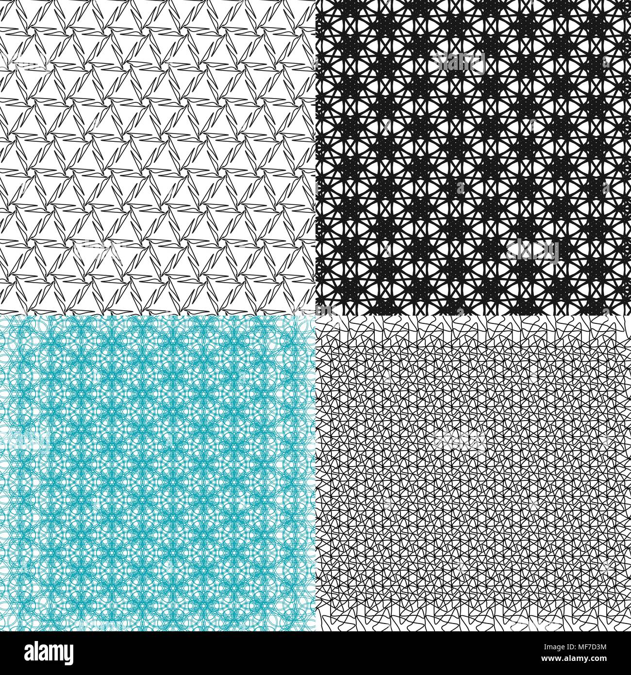 Set of pattern. Modern stylish texture. Repeating abstract background ...