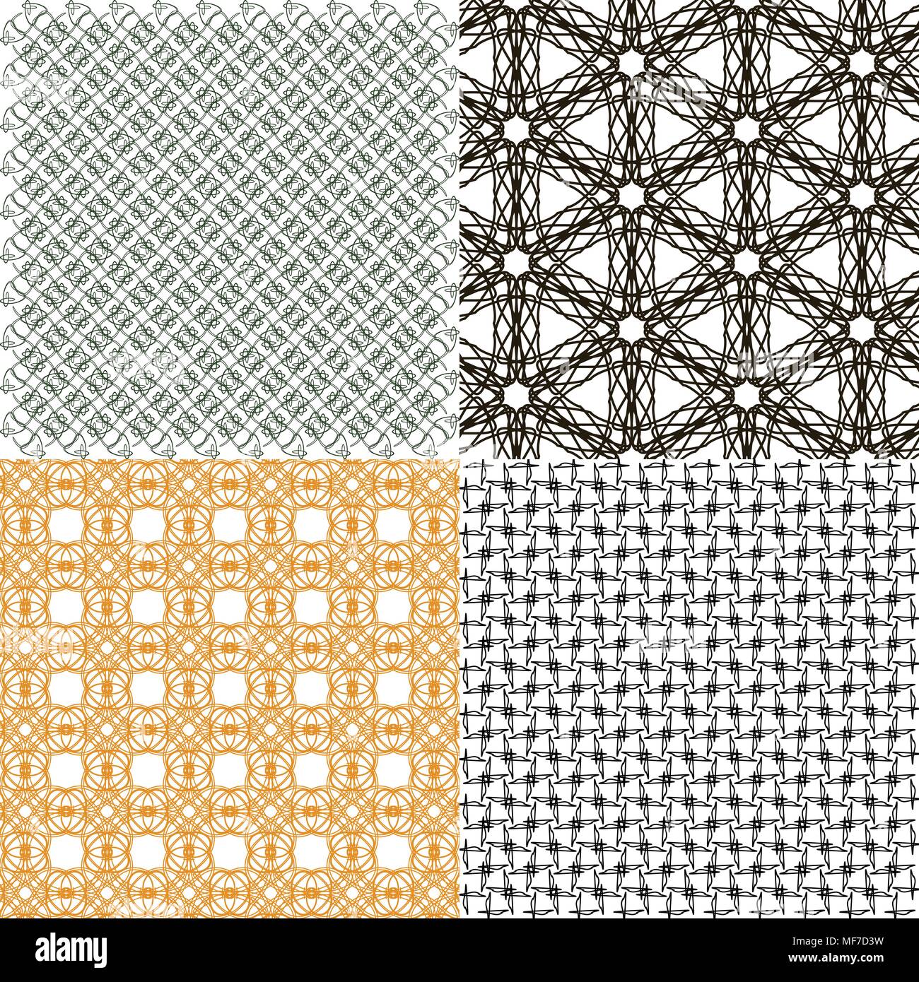 Set of pattern. Modern stylish texture. Repeating abstract background ...