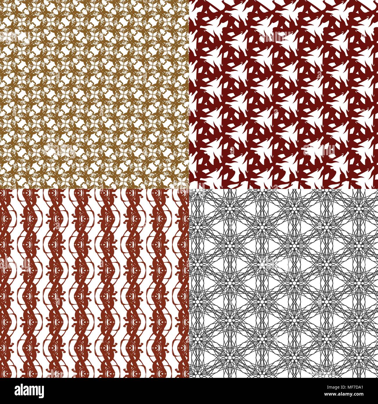 Set of pattern. Modern stylish texture. Repeating abstract background ...