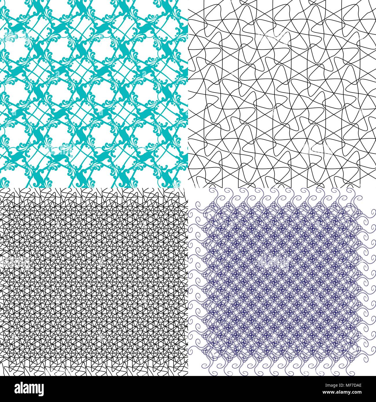 Set of pattern. Modern stylish texture. Repeating abstract background ...