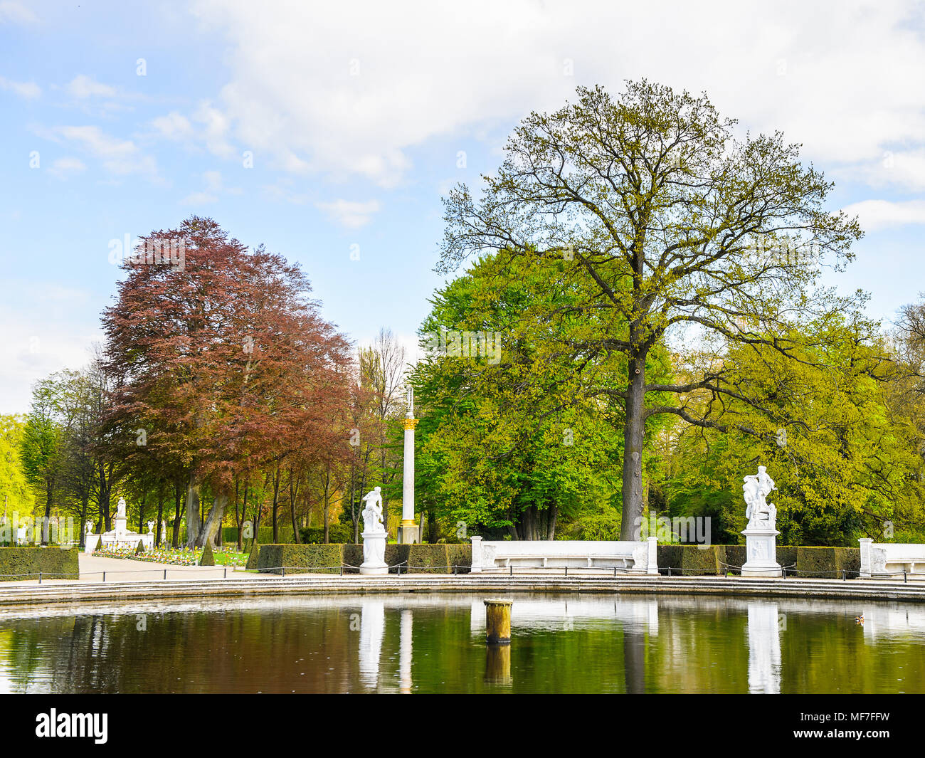 Lake near the Sanssouci palace of Potsdam, Germany Stock Photo - Alamy