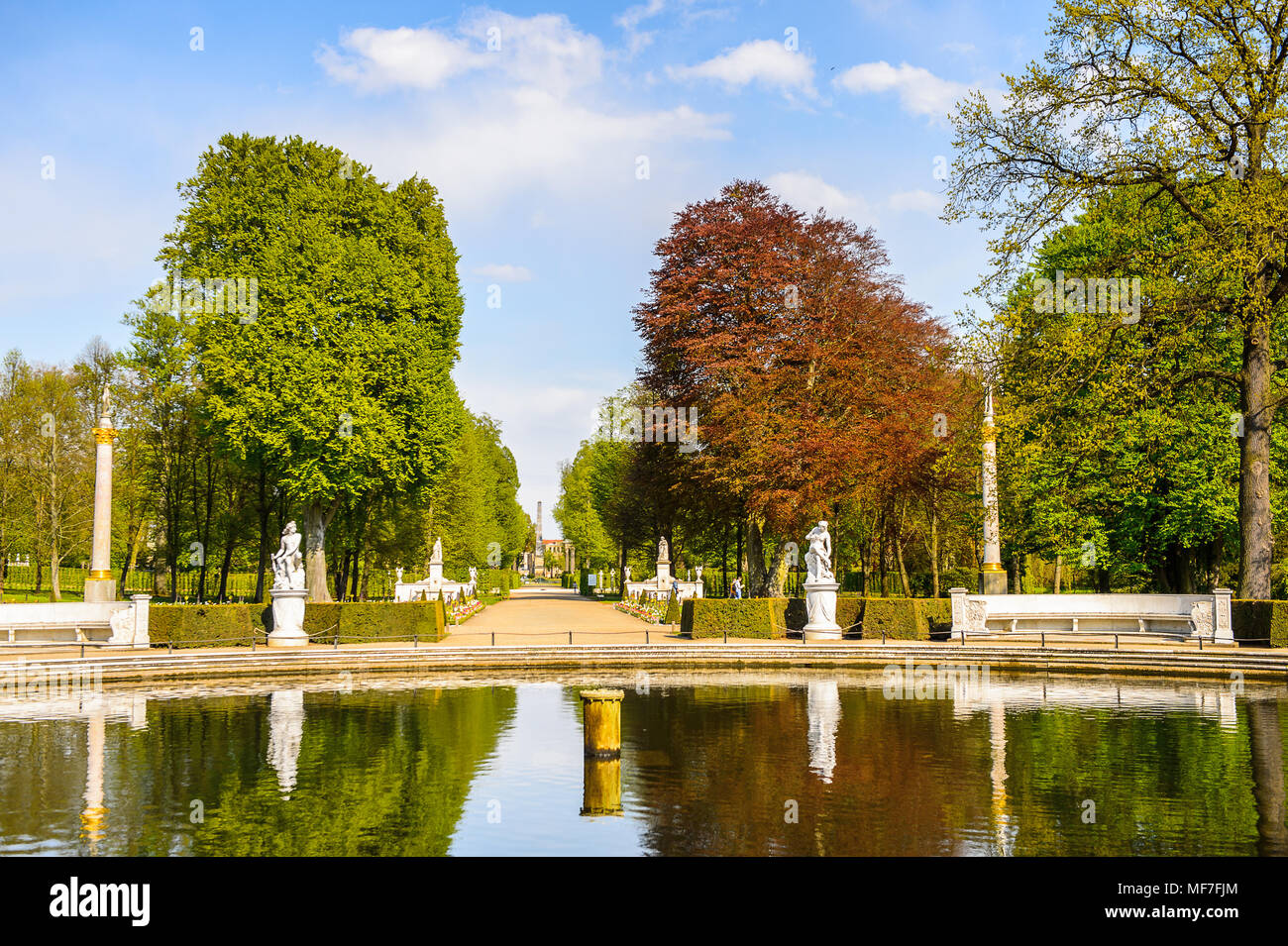 Lake near the Sanssouci palace of Potsdam, Germany Stock Photo - Alamy