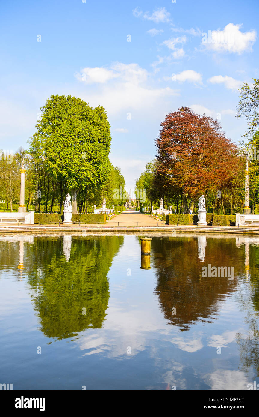 Lake near the Sanssouci palace of Potsdam, Germany Stock Photo - Alamy