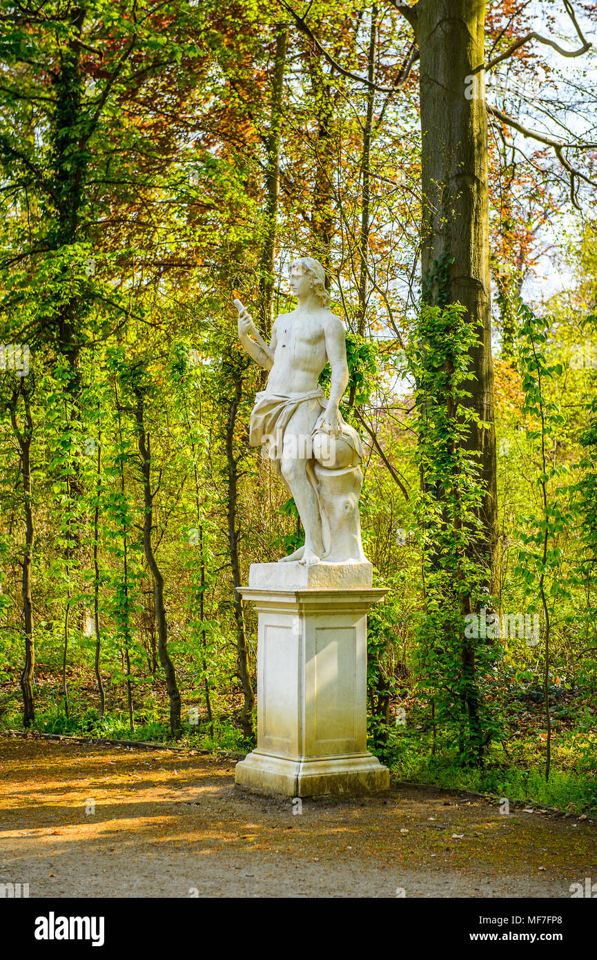 Statue near the Sanssouci palace of Potsdam, Germany Stock Photo - Alamy