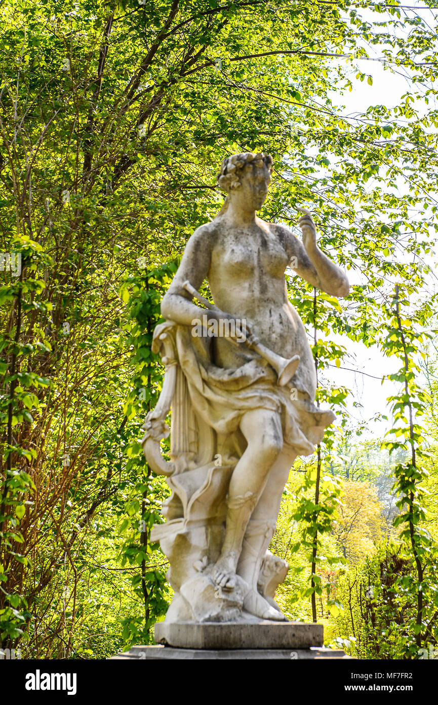 Statue near the Sanssouci palace of Potsdam, Germany Stock Photo - Alamy