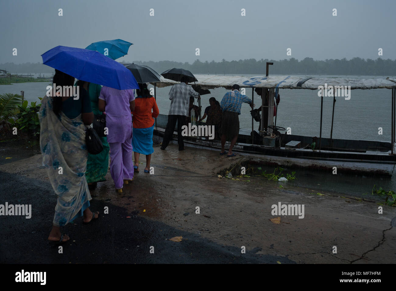 Monsoon Kerala Stock Photo - Alamy