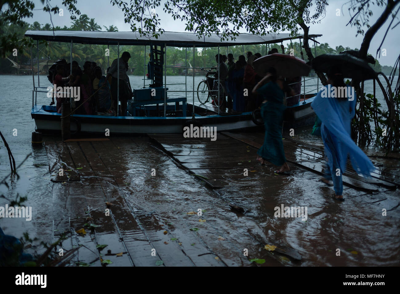 Monsoon Kerala Stock Photo - Alamy