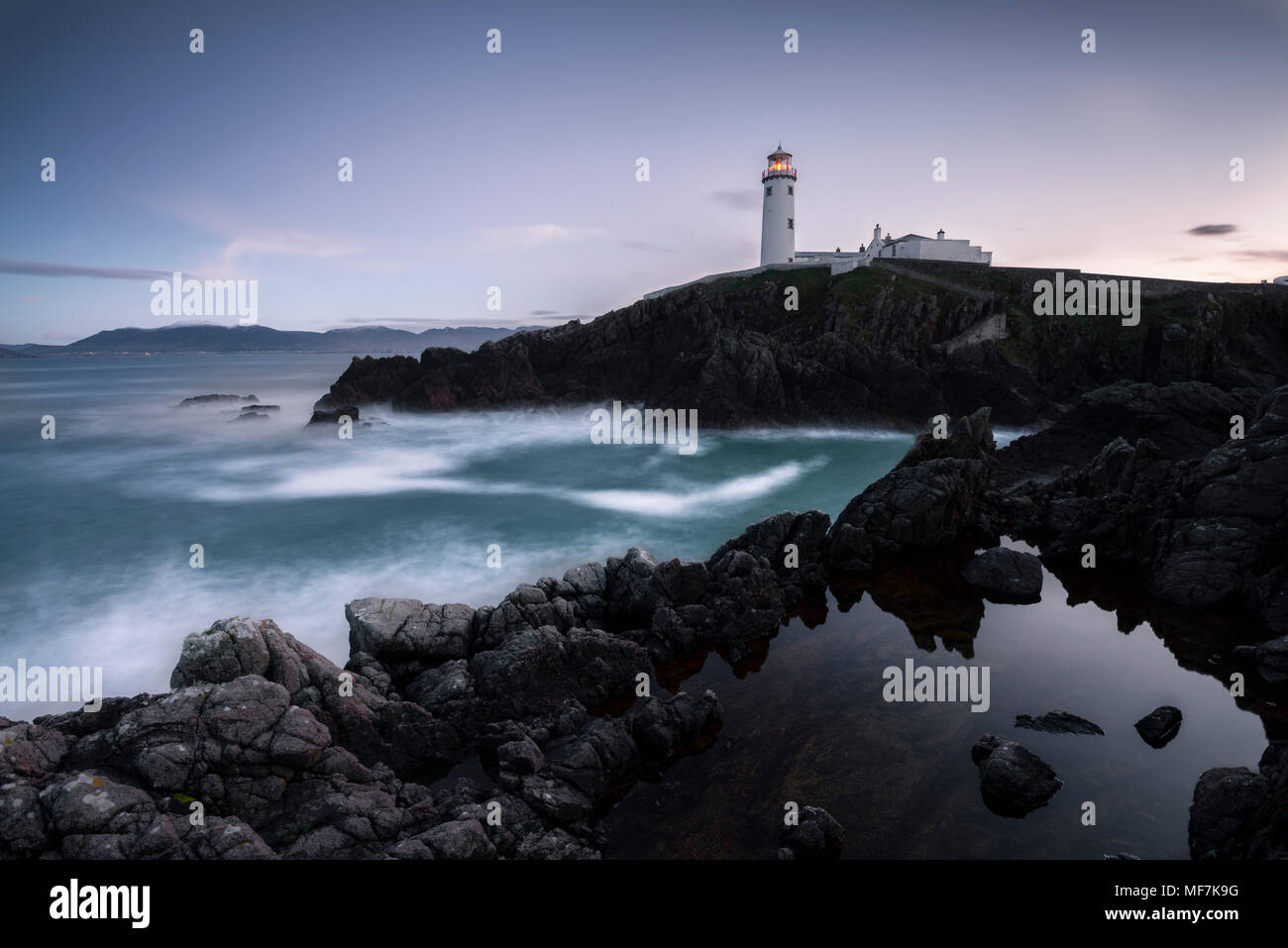 Ireland, Donegal, Fanad Head lighthouse Stock Photo - Alamy