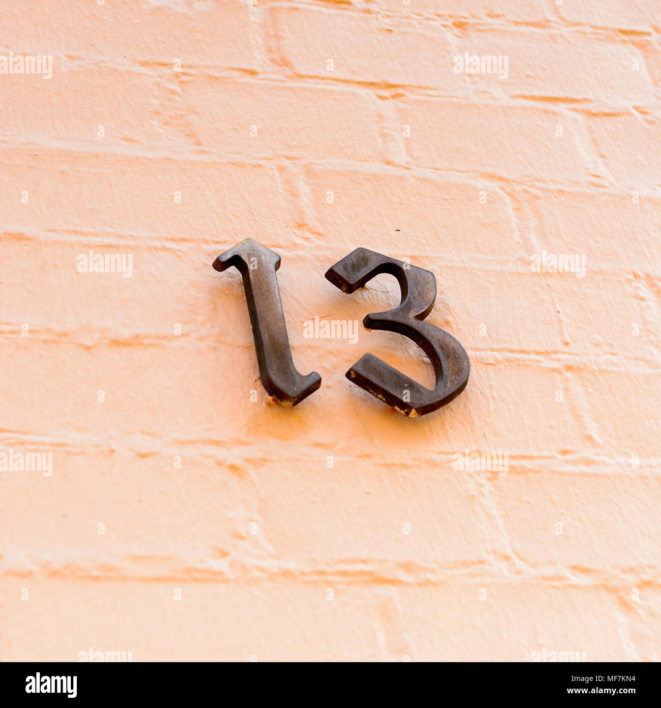 House Number 13 High Resolution Stock Photography and Images - Alamy