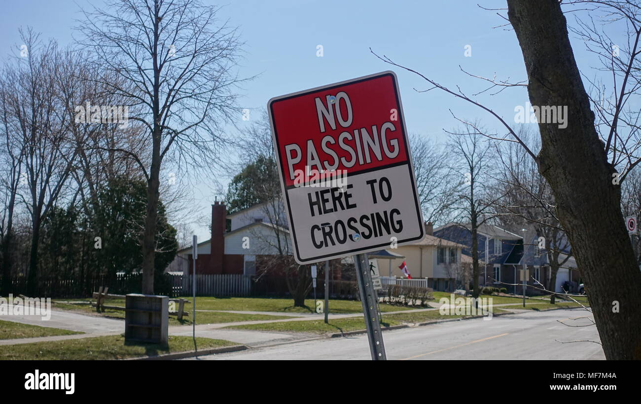 Various road signs, signage, etc. Indicates things you can and cannot ...