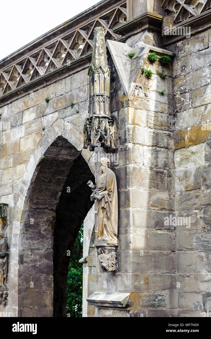 Statue of the Erfurt Cathedral and Collegiate Church of St Mary, Erfurt ...