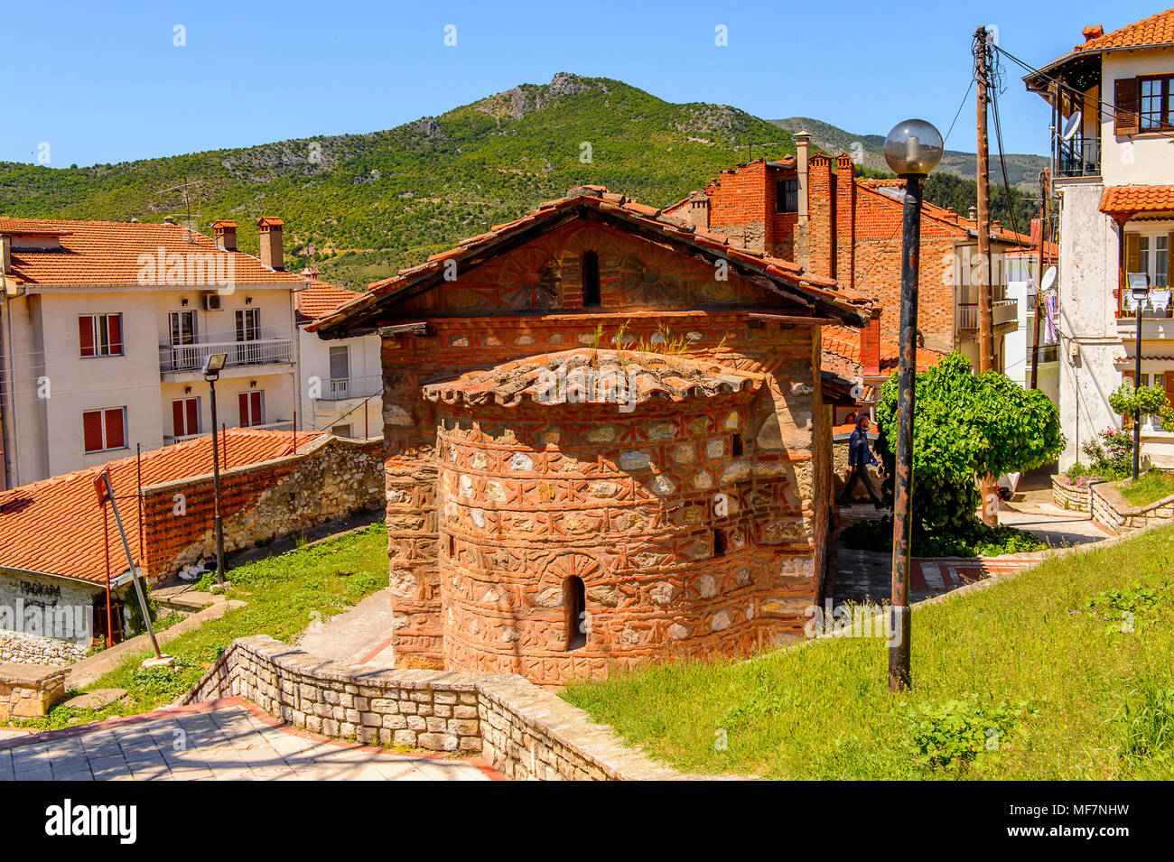 Architecture of Kastoria, West Macedonia, Greece Stock Photo - Alamy