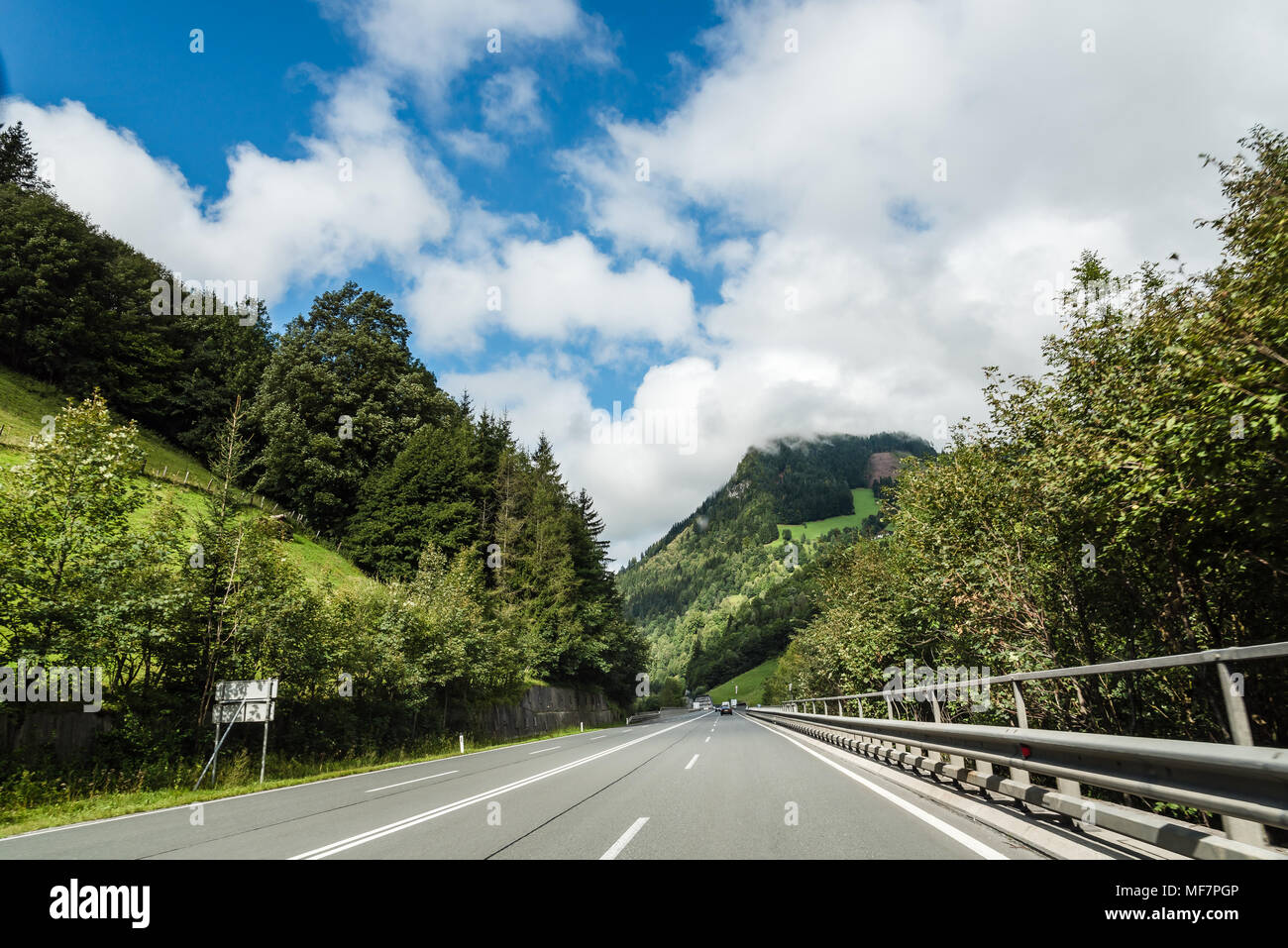 Car driving alps hi-res stock photography and images - Alamy