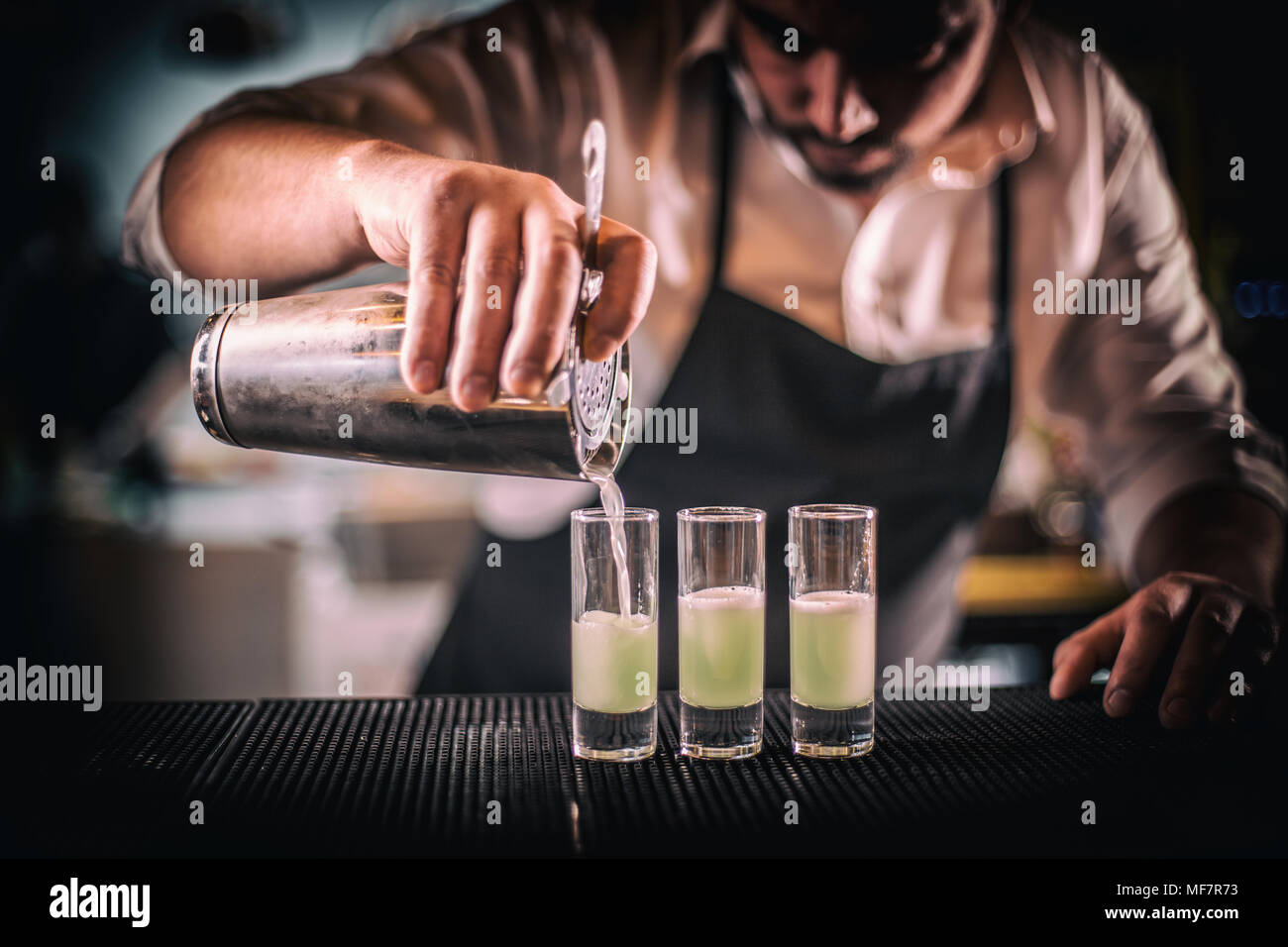 Barman cocktails hi-res stock photography and images - Alamy