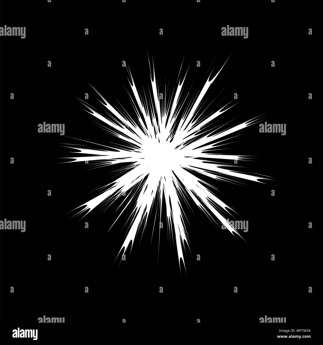 Black cartoon bomb isolated on hi-res stock photography and images - Alamy