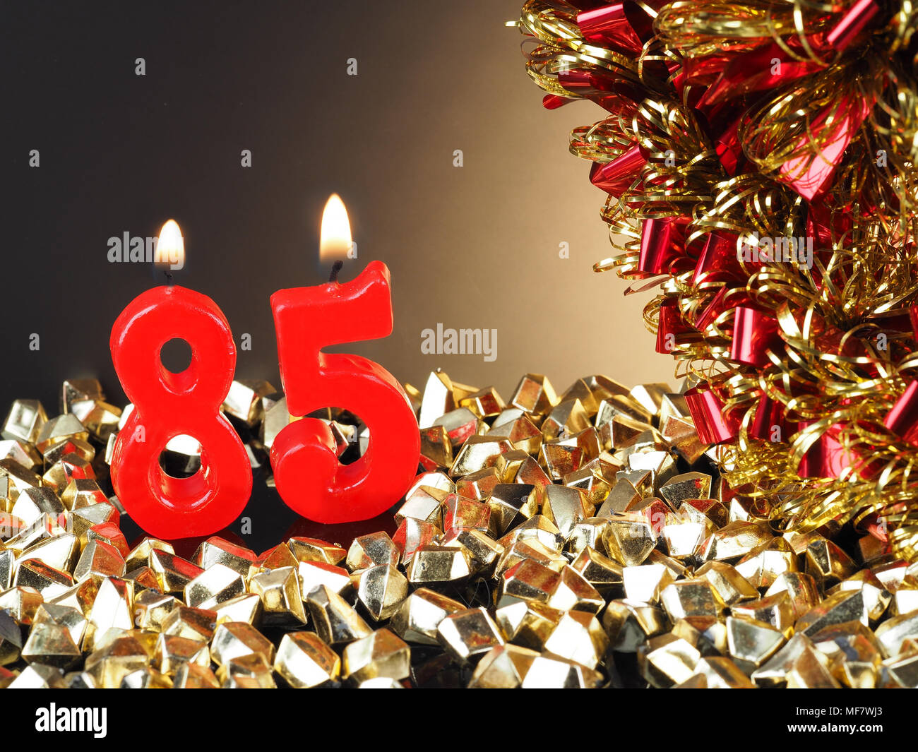 85 birthday candle hi-res stock photography and images - Alamy
