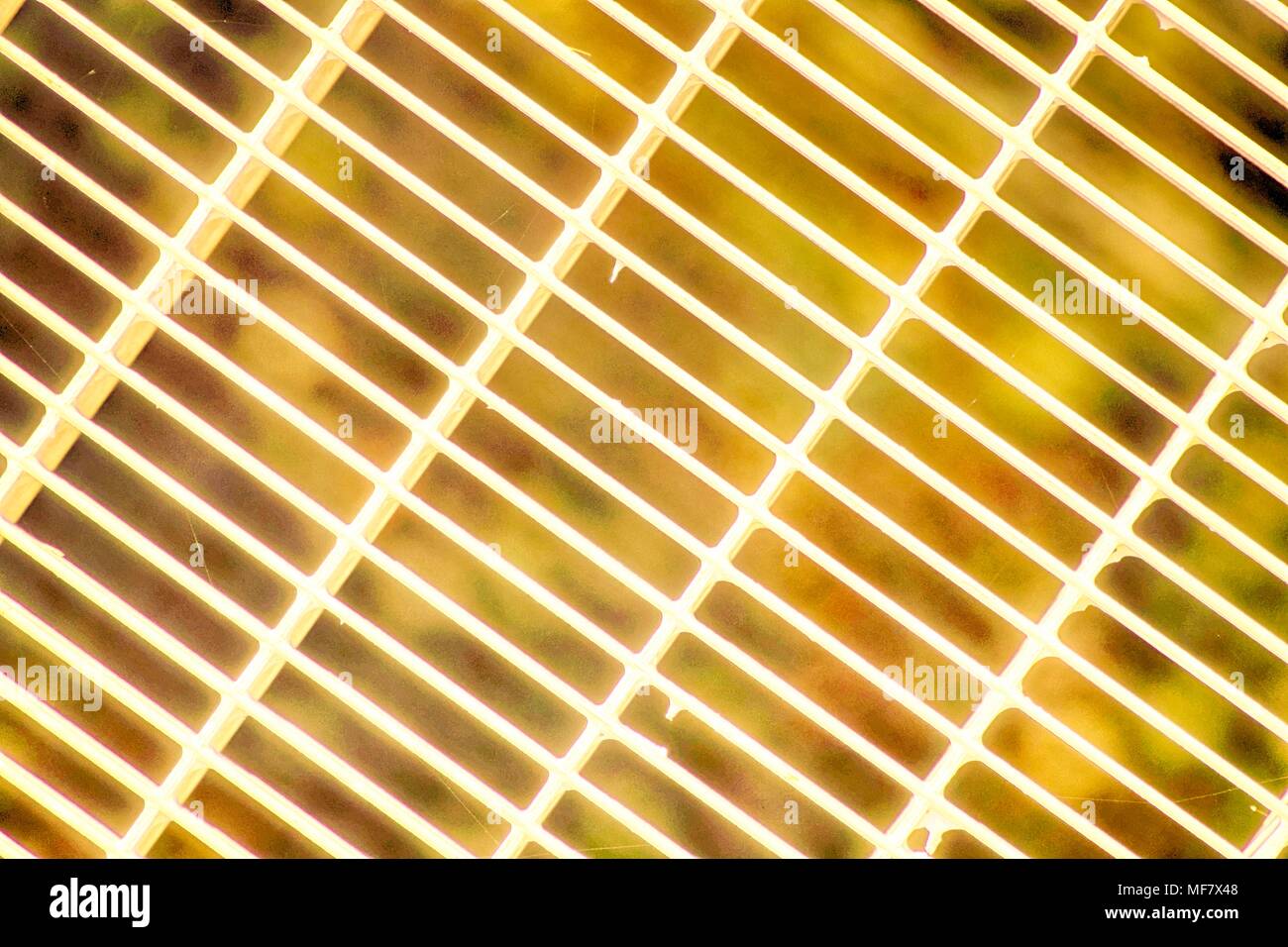 Ultra yellow Steel ground lattice. Stainless steel texture, background ...