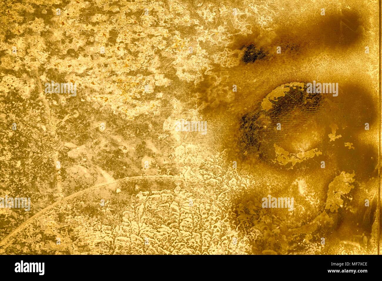 Ultra yellow Tin texture, steel wall surface or metallic aluminium ...