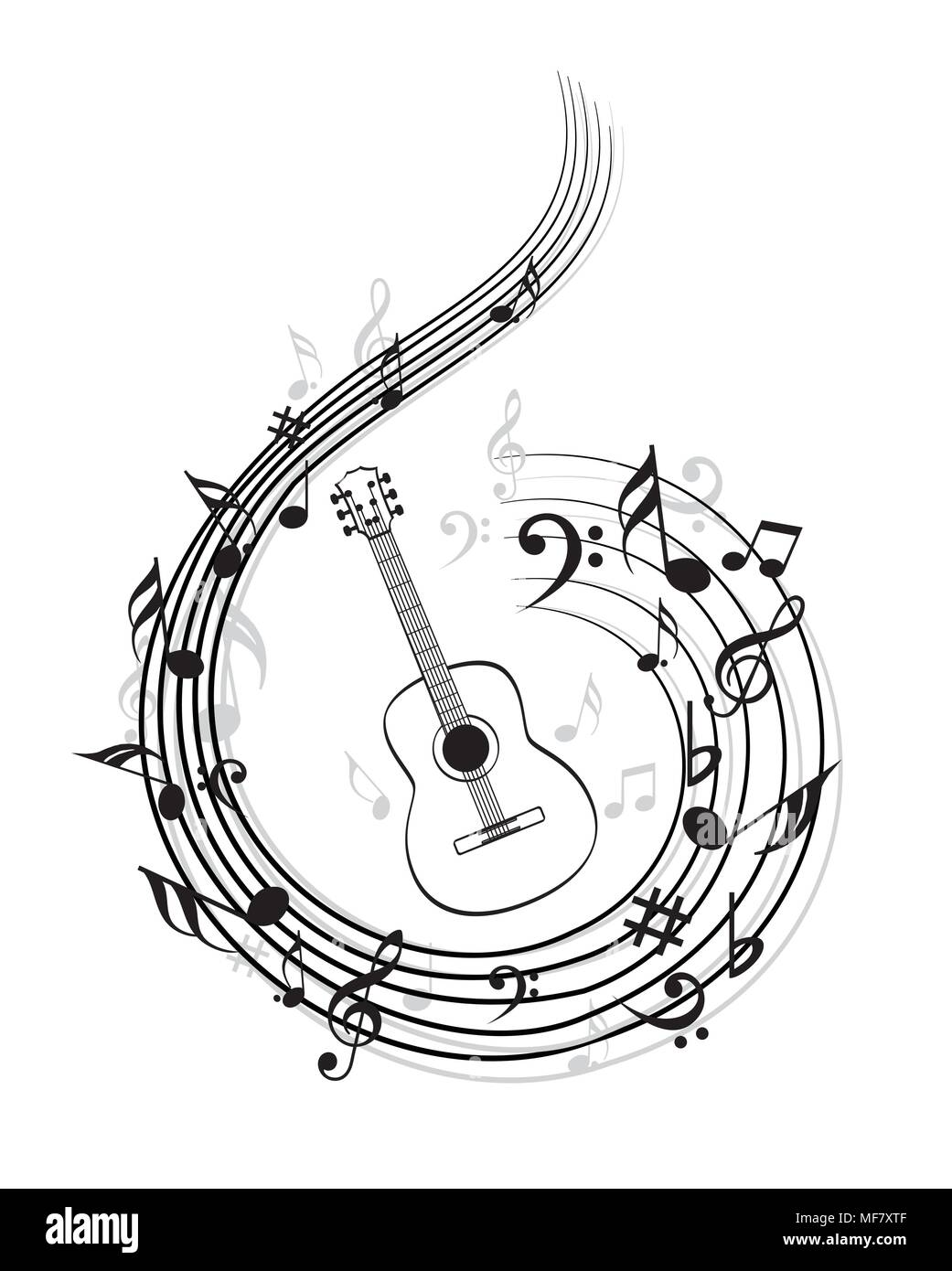 Music Symbols Sketch