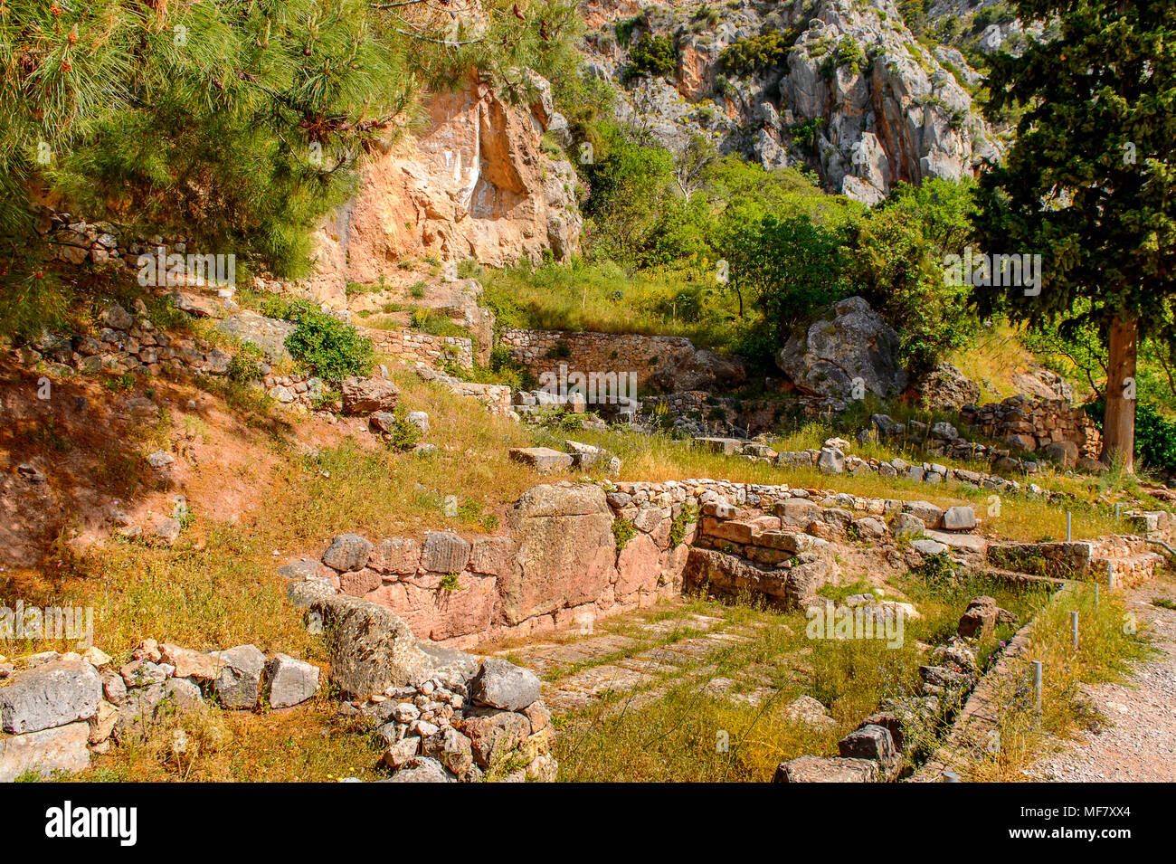 Treasure house delphi hi-res stock photography and images - Alamy
