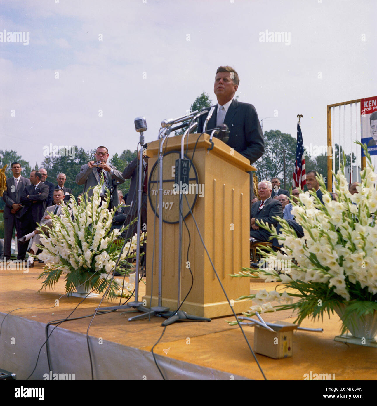 John f kennedy 1960 speech hi-res stock photography and images - Alamy