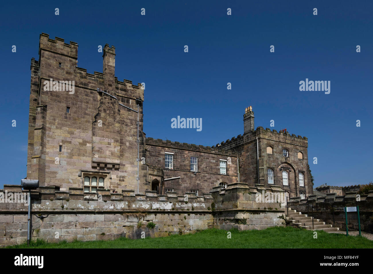 Ripley Castle on a sunny day in North Yorkshire,England,UK Stock Photo ...