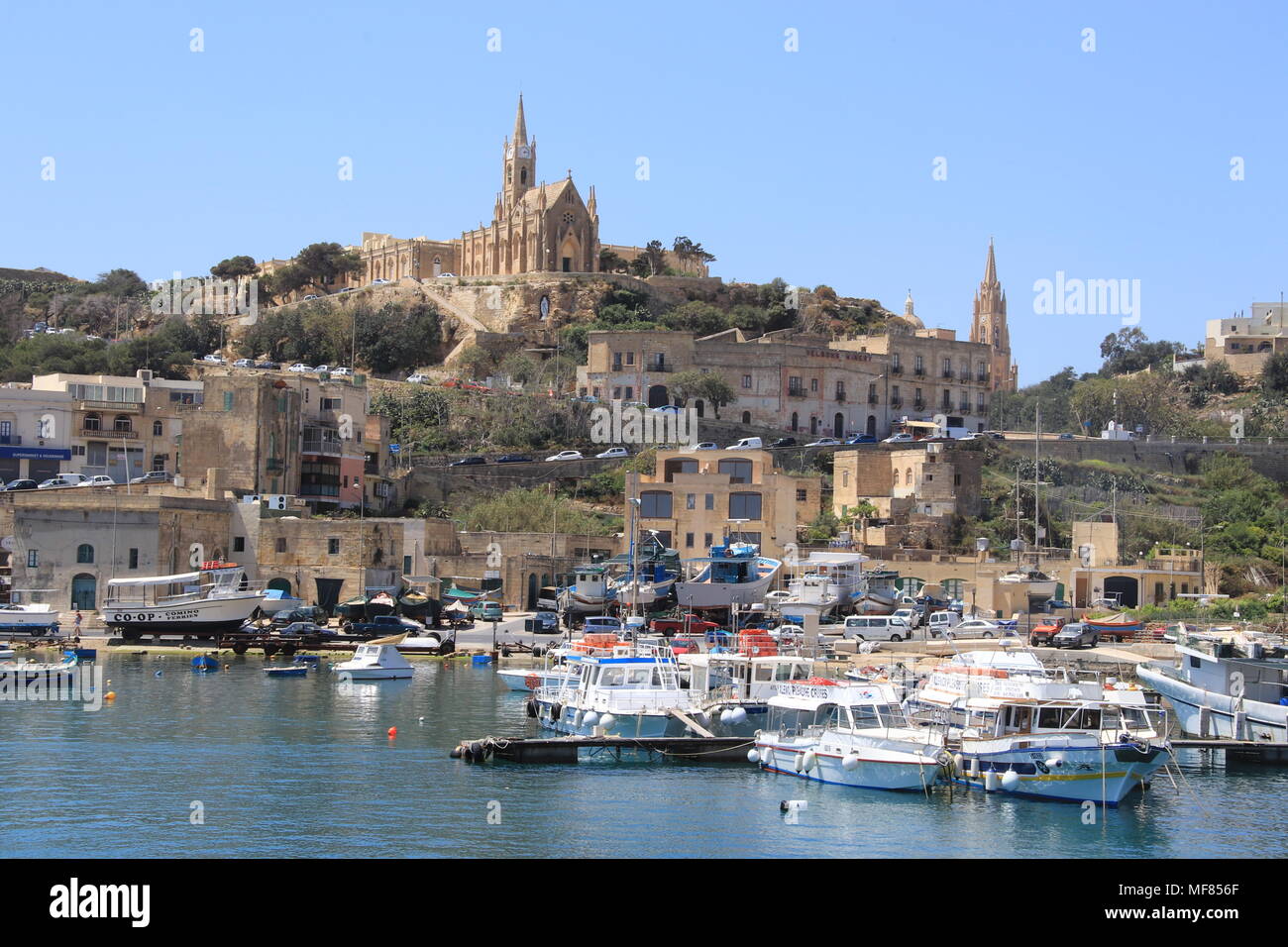 Mgarr Harbour, Gozo Stock Photo - Alamy