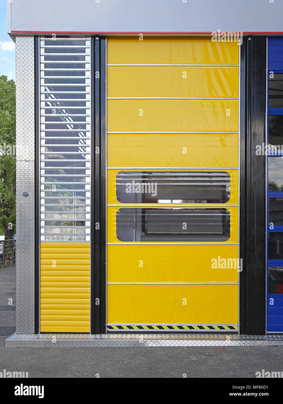 Automatic High Speed Door at Distribution Warehouse Building Stock ...