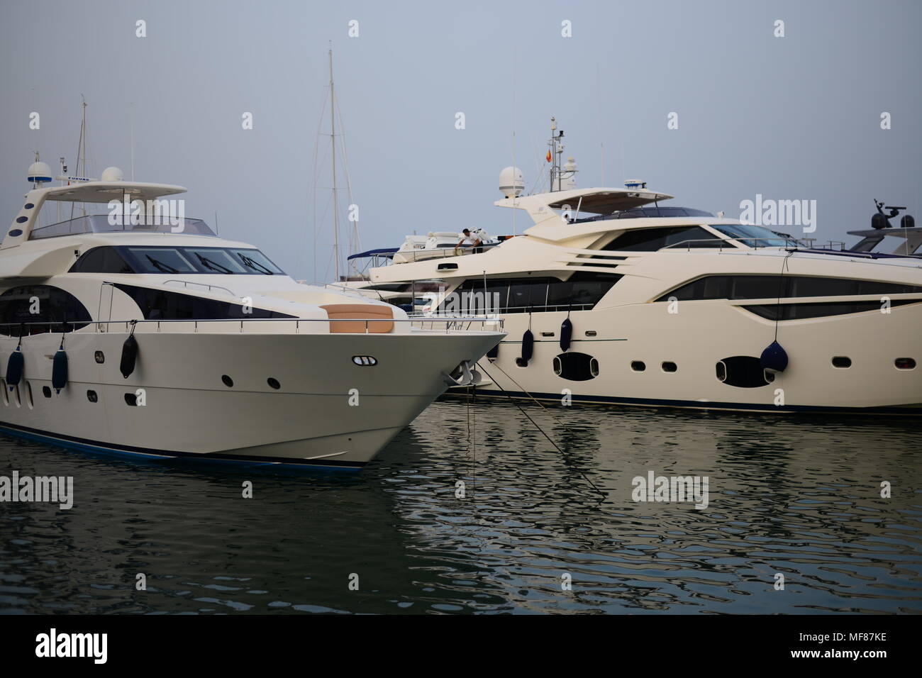 Yachts in Spain Stock Photo - Alamy