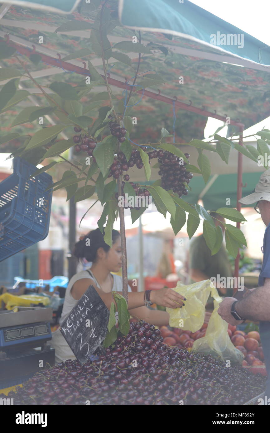 Chania market hi-res stock photography and images - Alamy