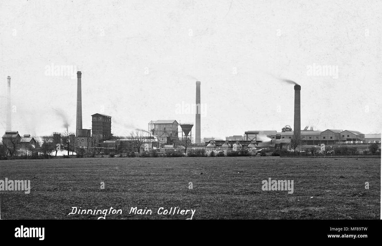 Dinnington Colliery Rotherham Stock Photo - Alamy