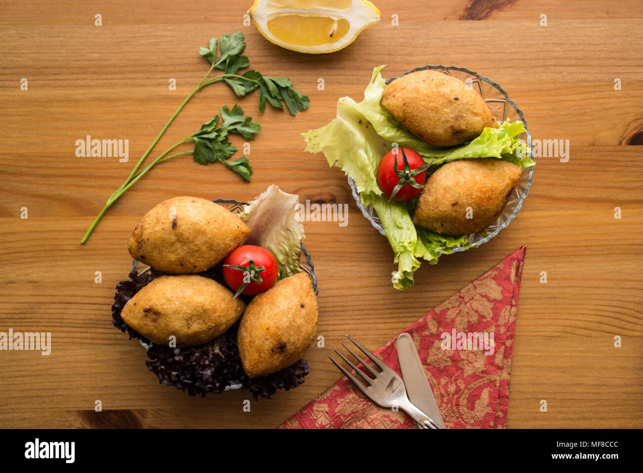 icli kofte / Boiled kibbeh / Quibe / Stuffed Meatballs Falafel Stock ...