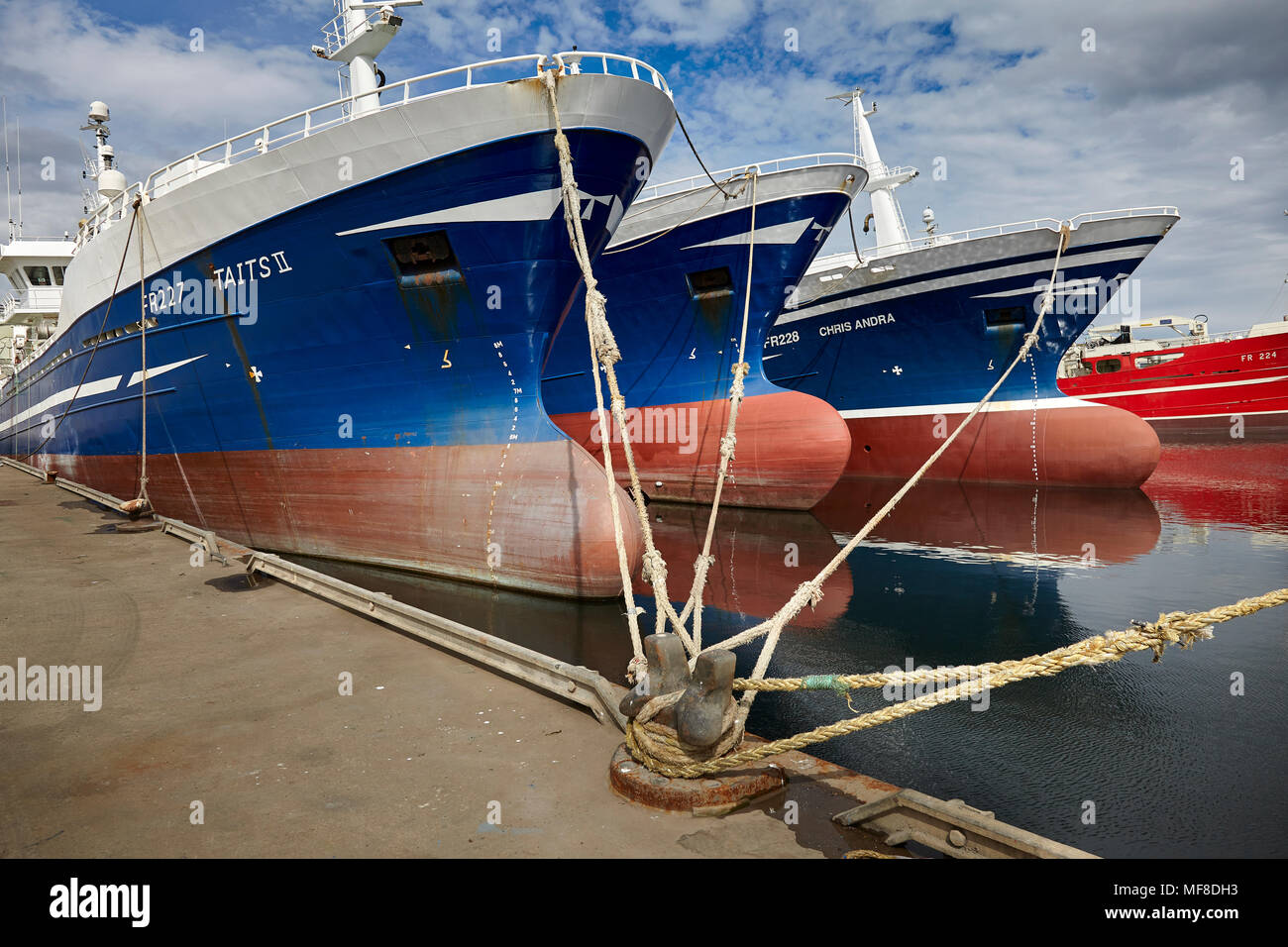 Fraserburgh fishing boat hi-res stock photography and images - Alamy