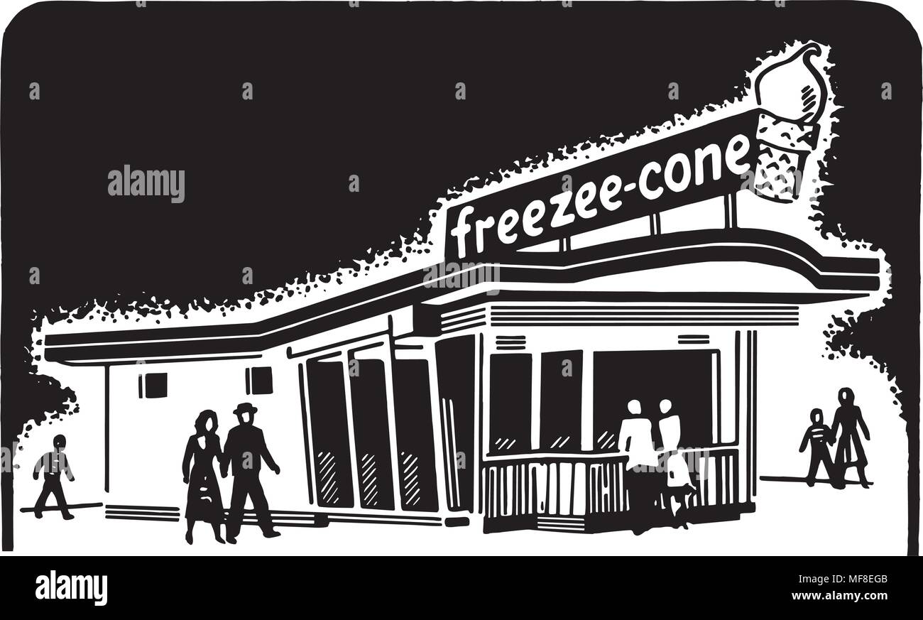 Ice Cream Shop Clipart