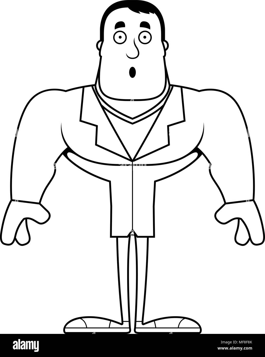 A cartoon doctor looking surprised Stock Vector Image & Art - Alamy