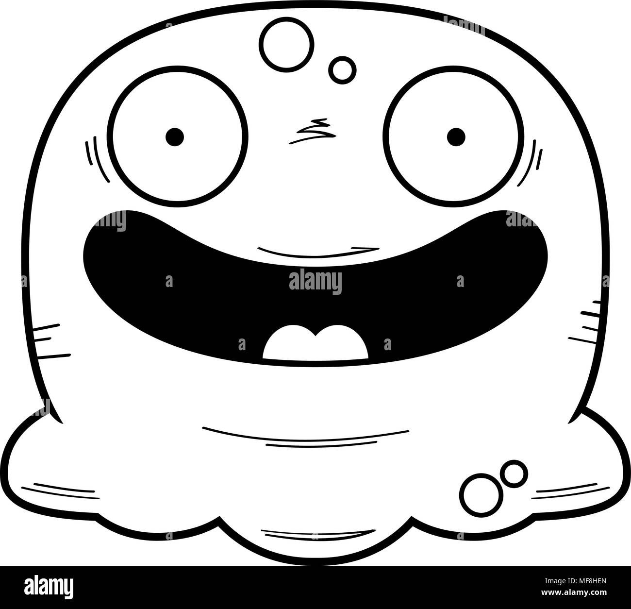 A cartoon illustration of a booger smiling Stock Vector Image & Art - Alamy