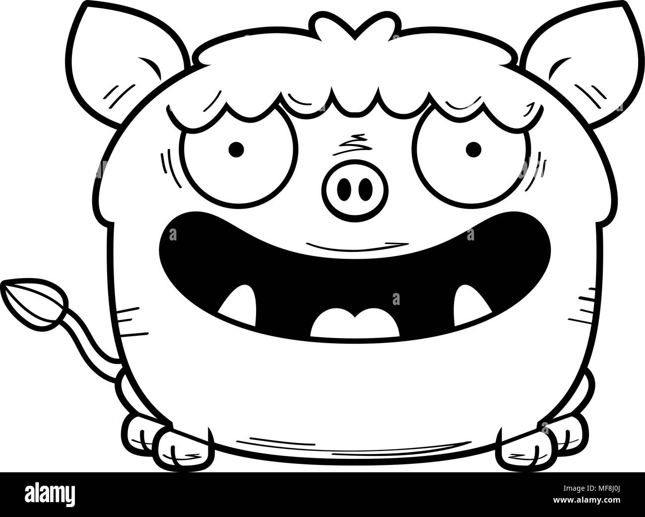 A cartoon illustration of a boar smiling Stock Vector Image & Art - Alamy