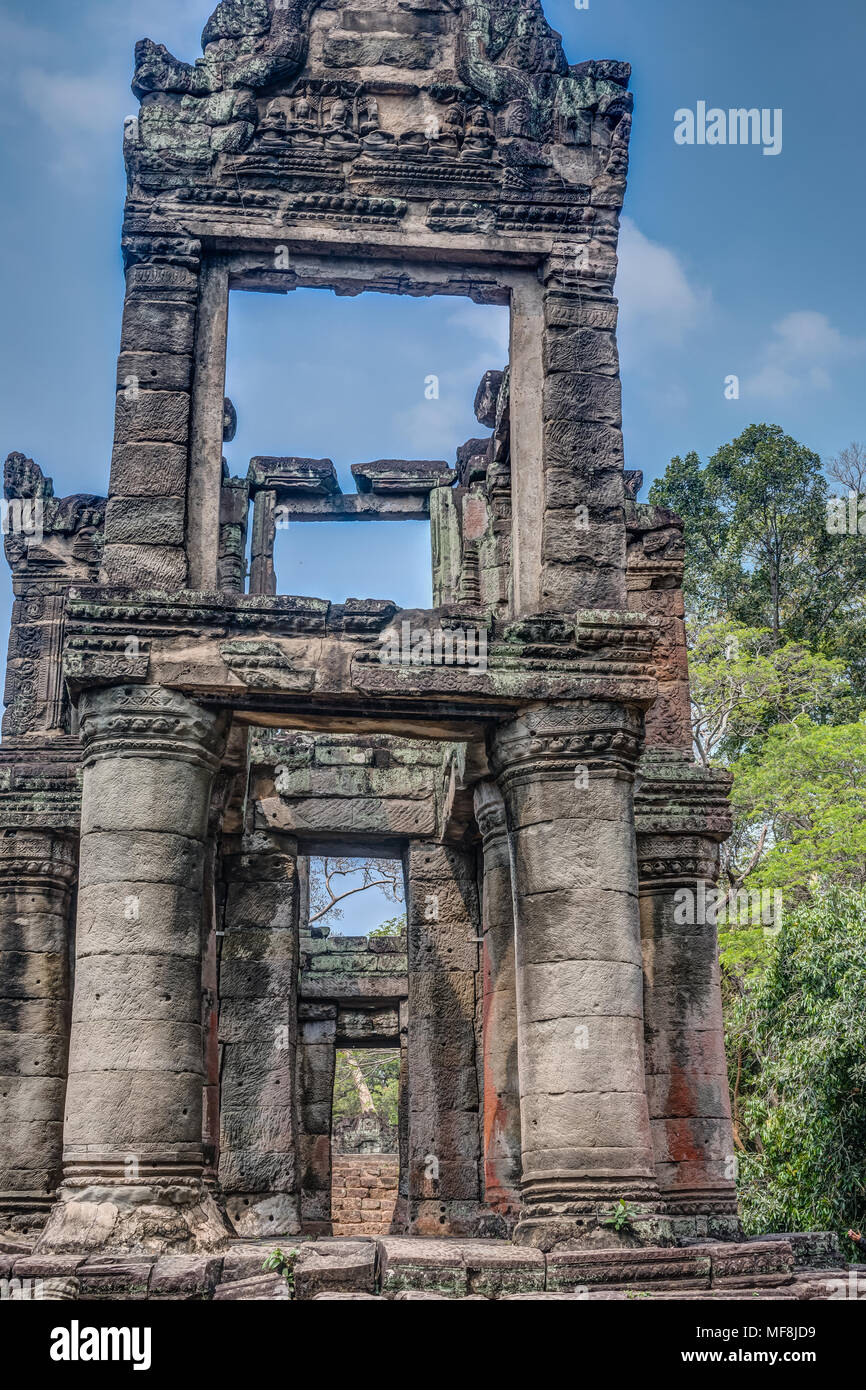 Cambodia Angkor Complex 360 Stock Photo - Alamy