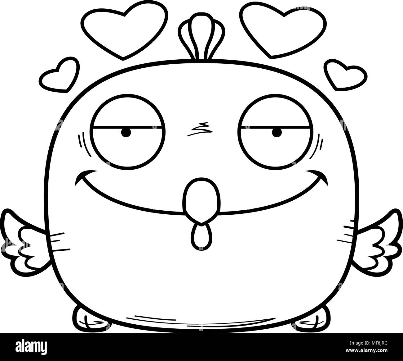 Chicken love Stock Vector Images - Alamy