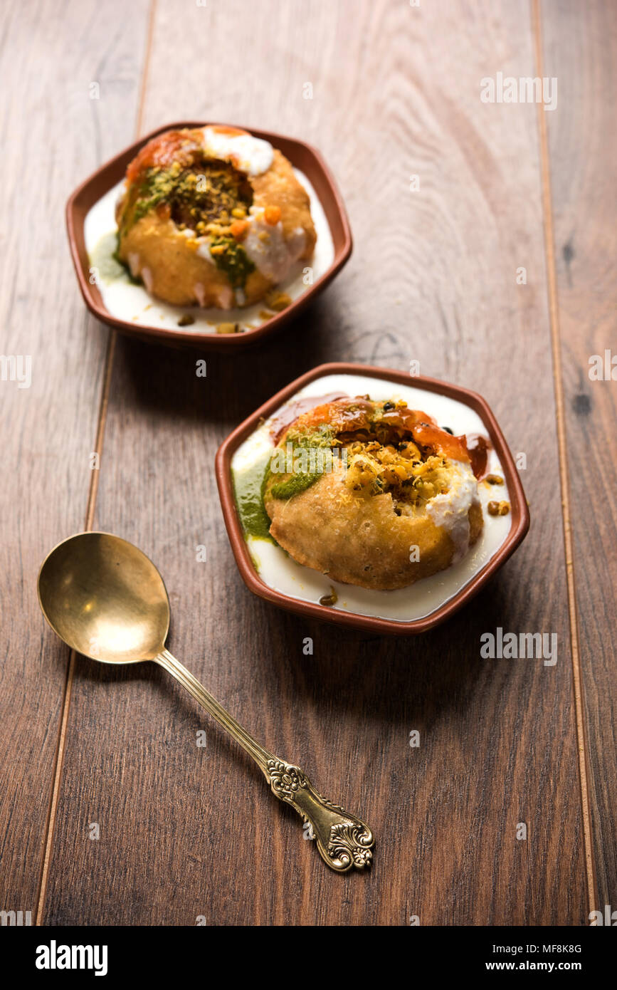 Shahi Raj Kachori is a popular chat item from Rajasthan served in ...