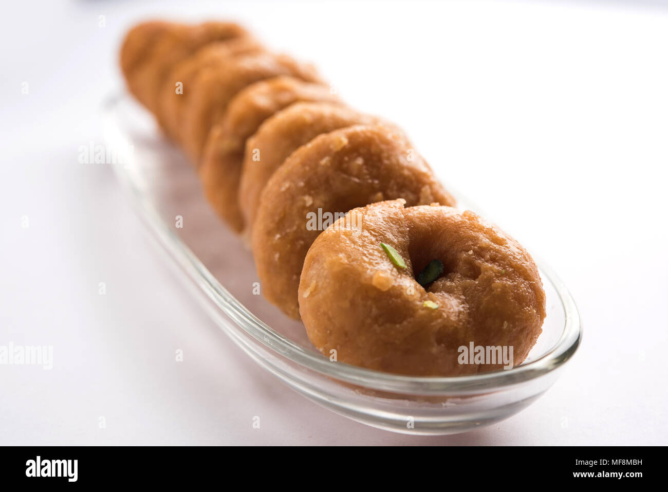 Balushahi is a traditional dessert from the Indian subcontinent served ...