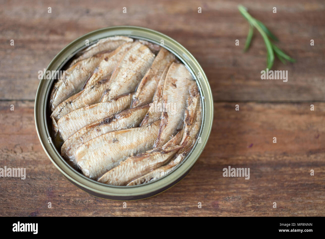 Smoked sprats fish Stock Photo - Alamy
